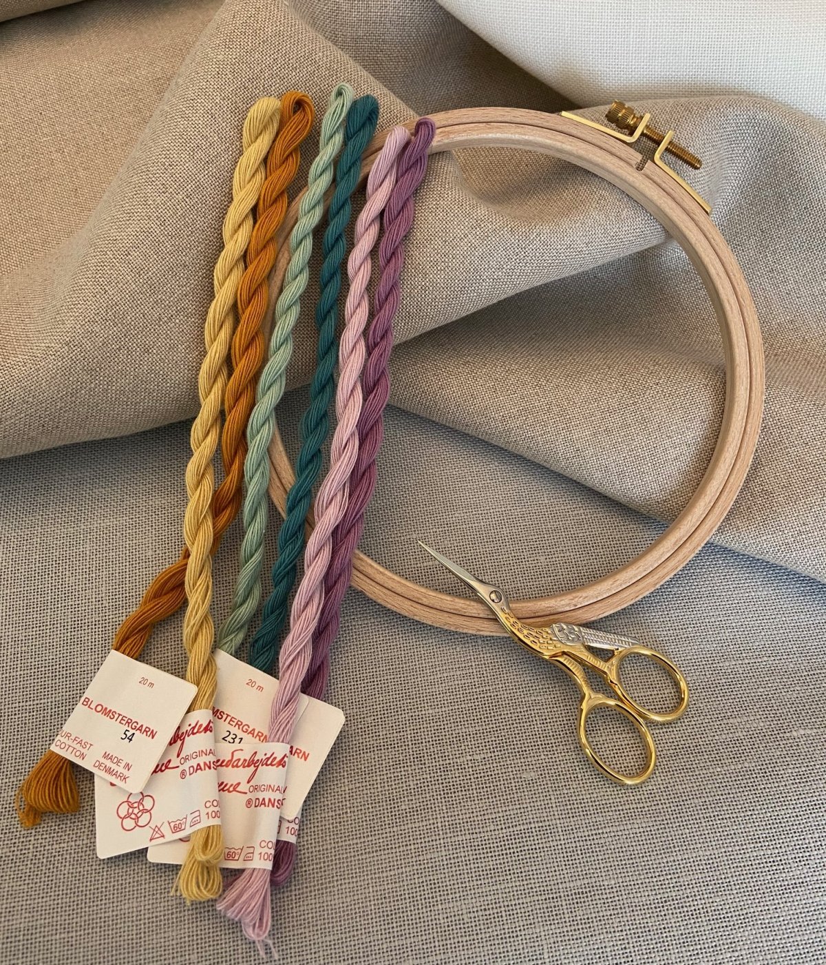 Broderikurser - broderi - Ulla Falk